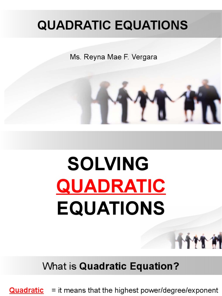 Quadratic Equations 2022 2023 | PDF | Quadratic Equation | Equations