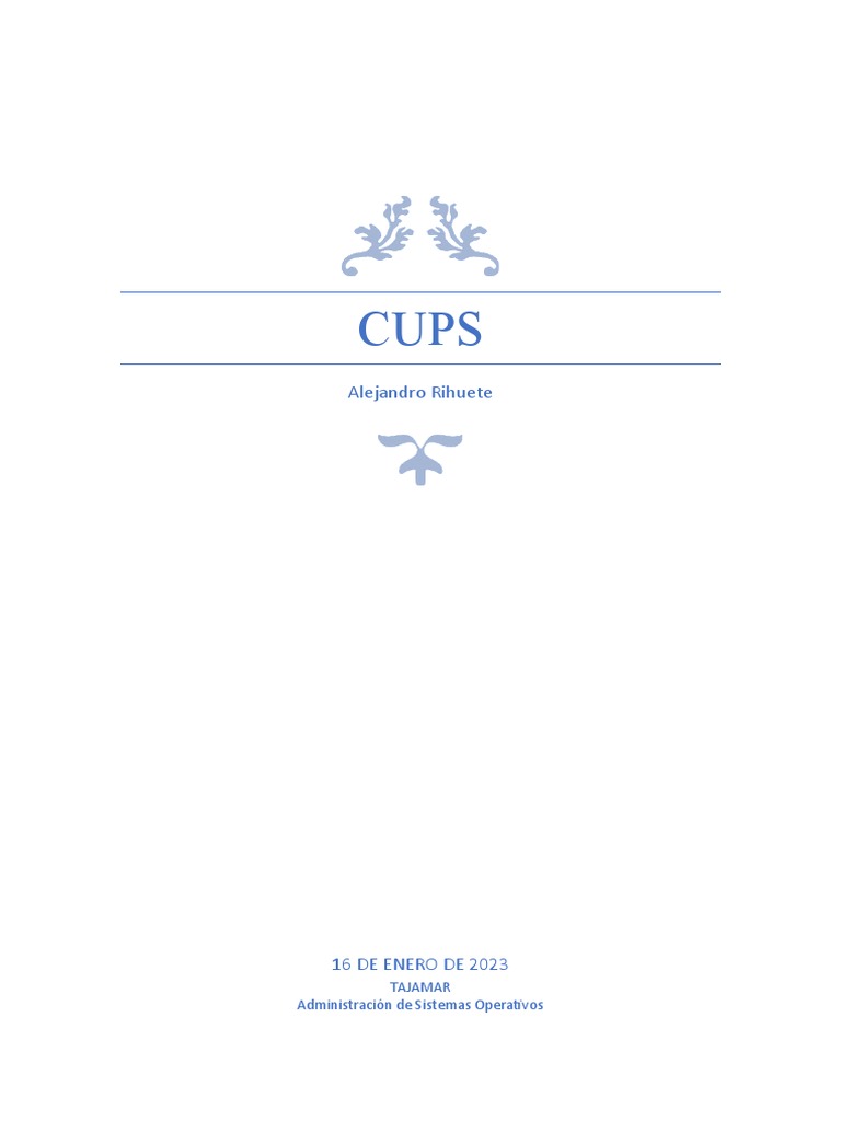 616 ARihuete ASOE501 CUPS | PDF | Red mundial | Internet y web