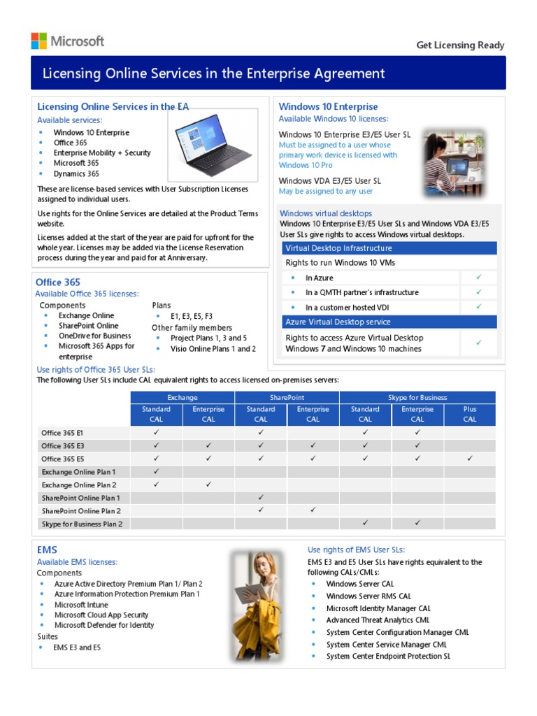Licensing Online Services in The Enterprise Agreement v21.40 | PDF ...