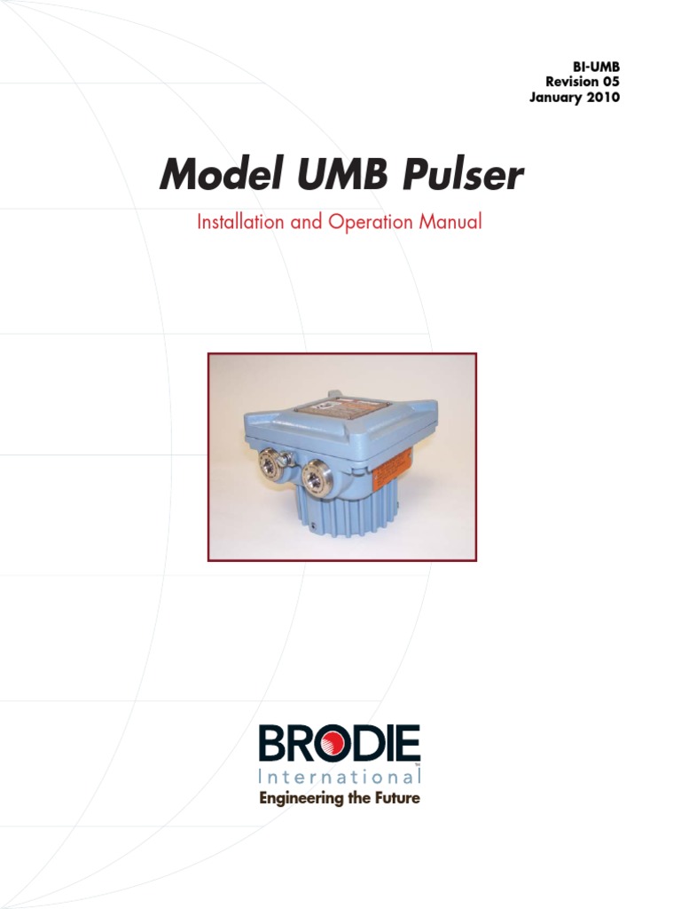 UMB Pulser | PDF | Electrical Connector | Electrical Wiring