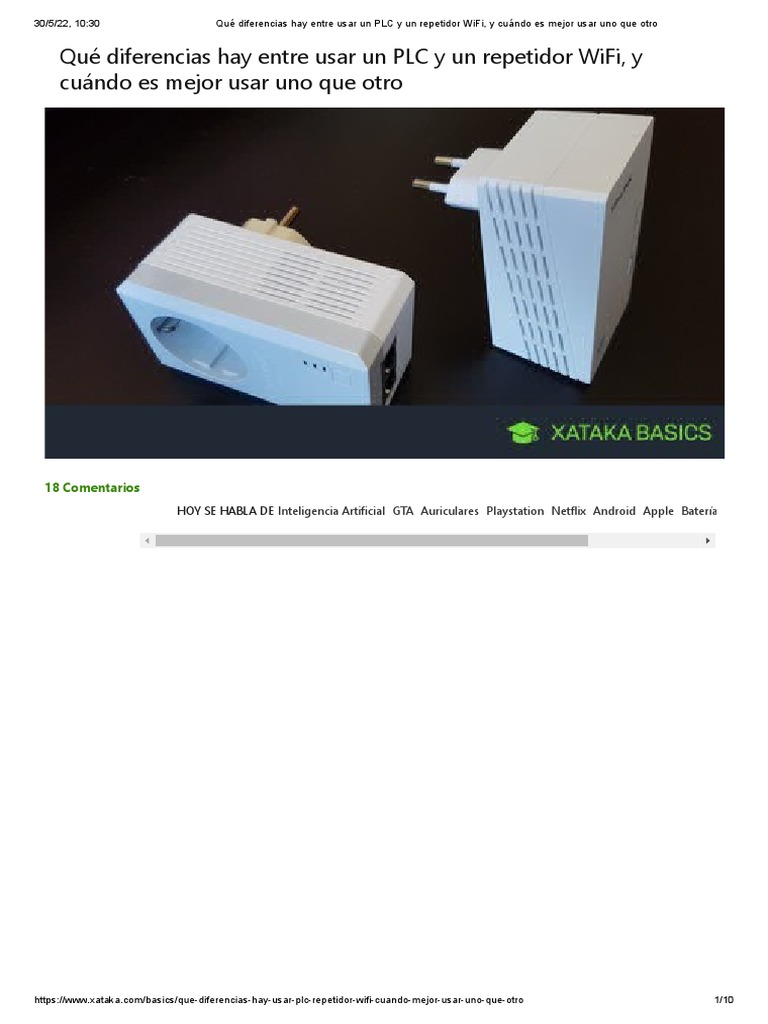 Qué Diferencias Hay Entre Usar Un PLC y Un Repetidor WiFi, y Cuándo Es ...