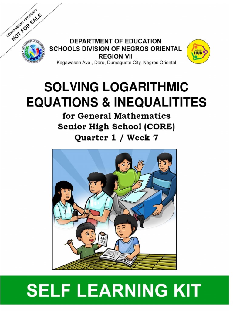 Math 11 CORE Gen Math Q1 Week 7 | Download Free PDF | Ph | Logarithm