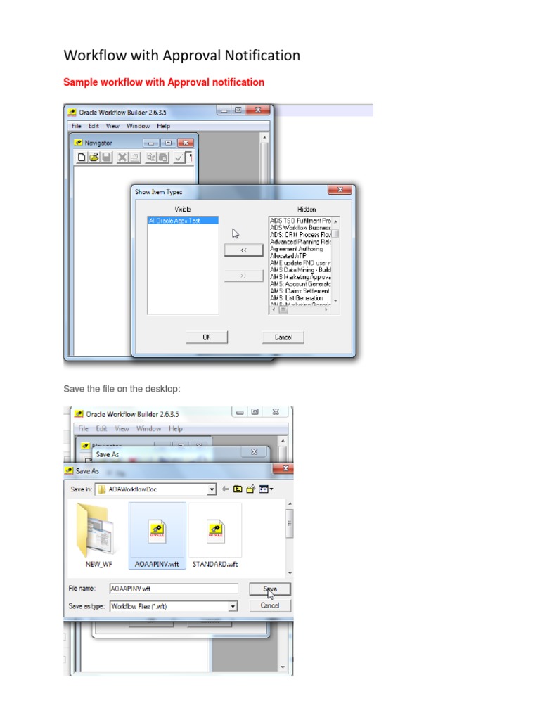 Workflow With Approval Notification-1 | PDF | Pl/Sql | Software