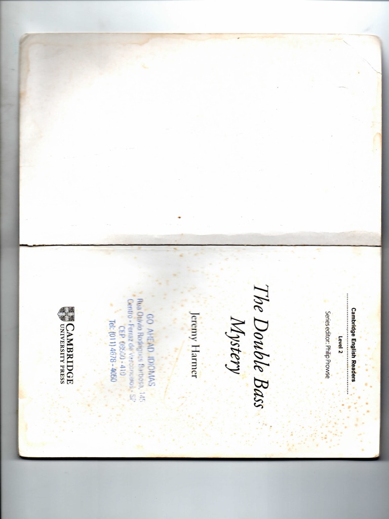The Double Bass Mystery | PDF