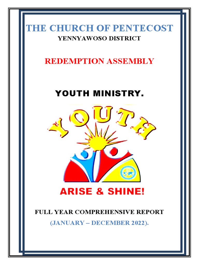 2022 Youth Ministry Annual Report | PDF | Tithe | Pentecostalism