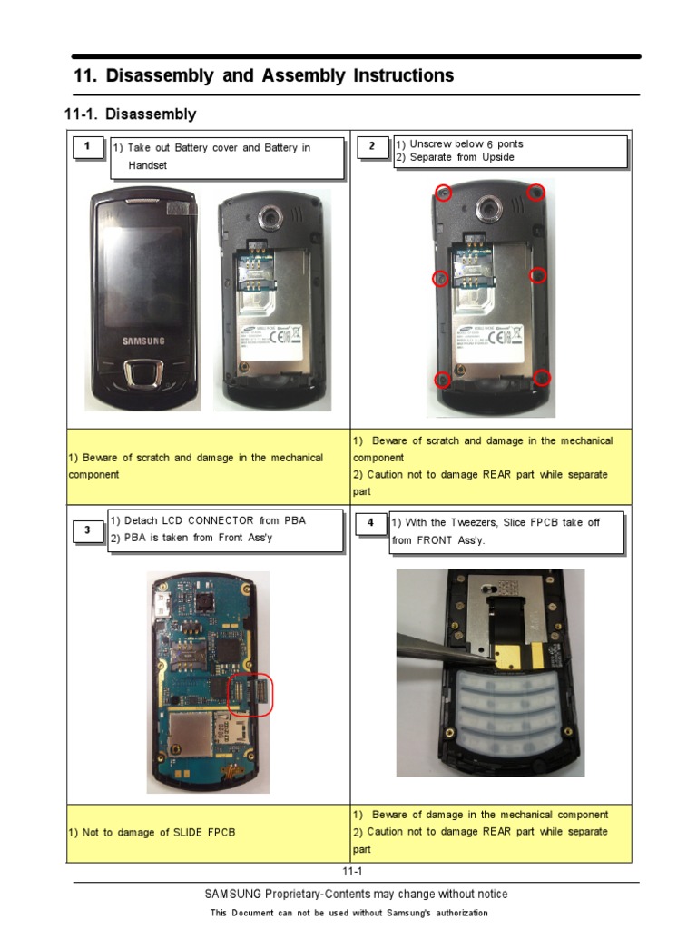 Samsung Gt-E2550 | PDF | Microphone | Electrical Connector