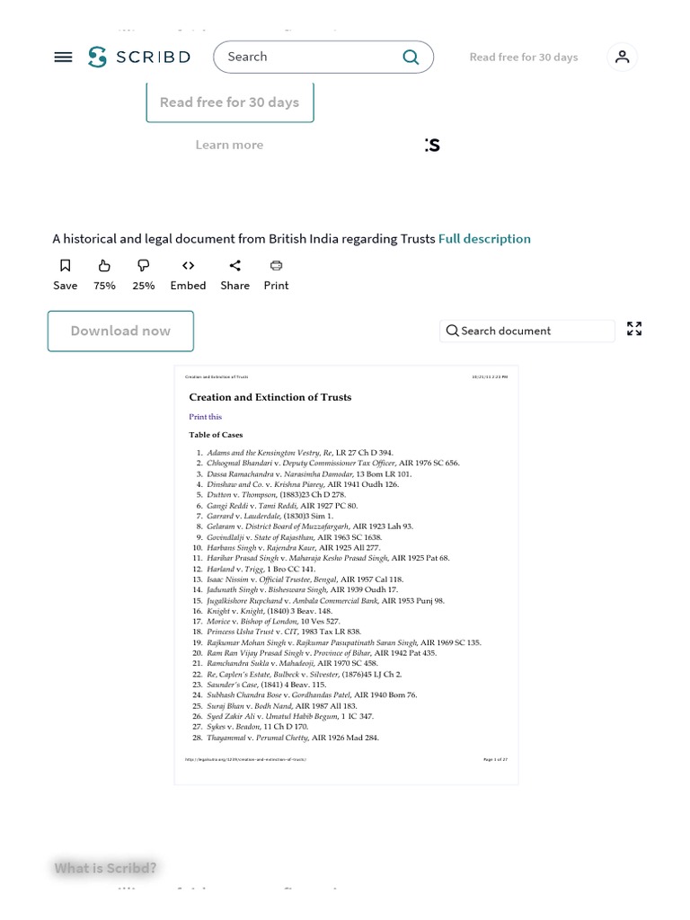 Creation and Extinction of Trusts - PDF - Trust Law - Will and ... Creation and Extinction of Trusts - PDF - Trust Law - Will and ...