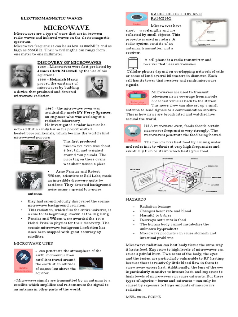 Microwave: Electromagnetic Waves | PDF | Microwave | Radio