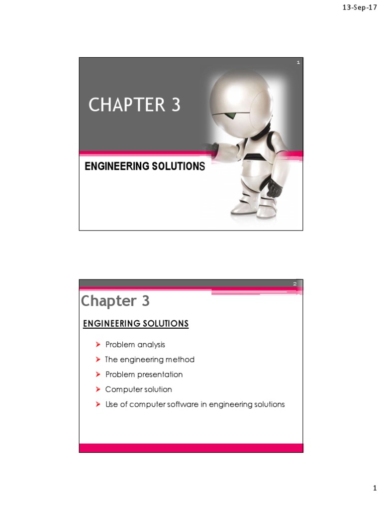 MEC101 C3 - Eng. Soln. | PDF | Engineering | Theory