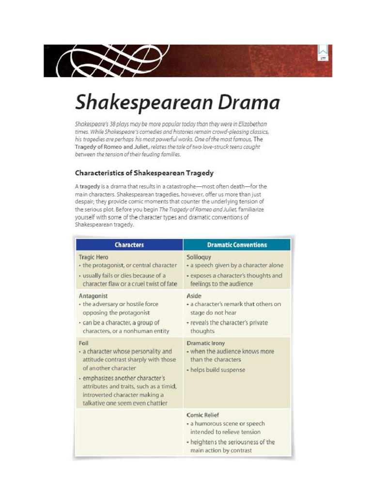 Introduction To Shakespearean Drama | PDF