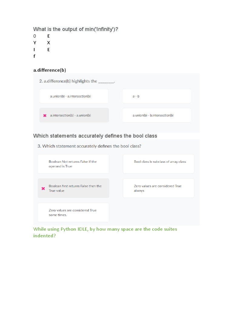 Python3 Programming Final Assessment Incompleto Pdf Boolean Data Type Python