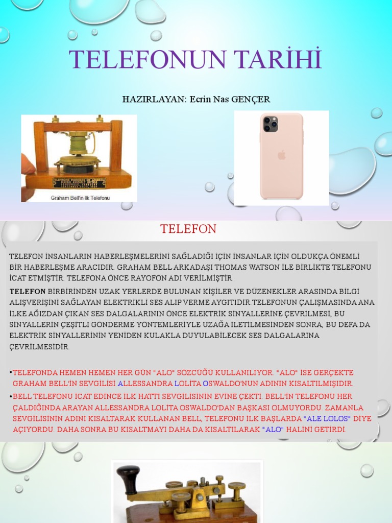 Telefon Sunum | PDF