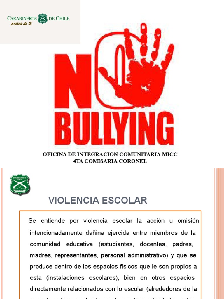 Prevención del Acoso Escolar en Chile | PDF | Violencia | Psicología Social