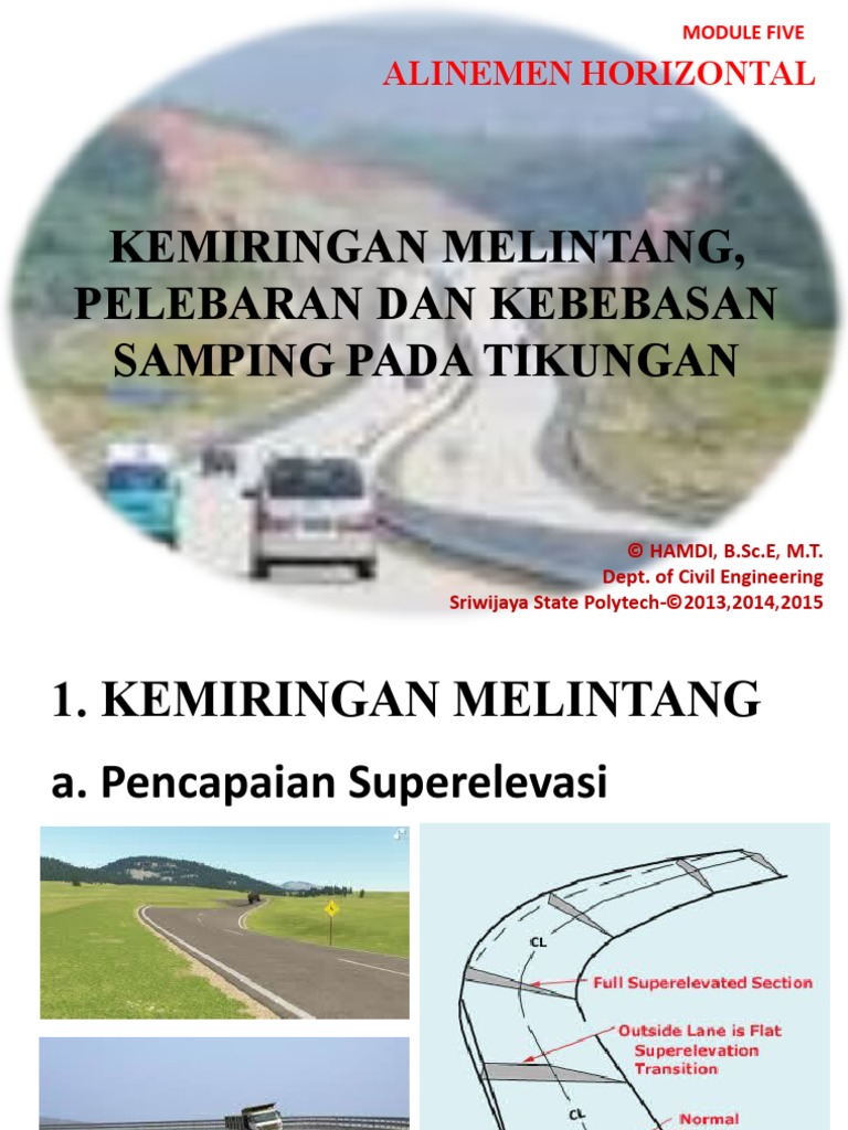 Modul Geo-05 KEMIRINGAN MELINTANG | PDF