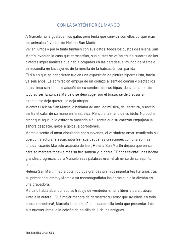 Con La Sartén Por El Mango | PDF