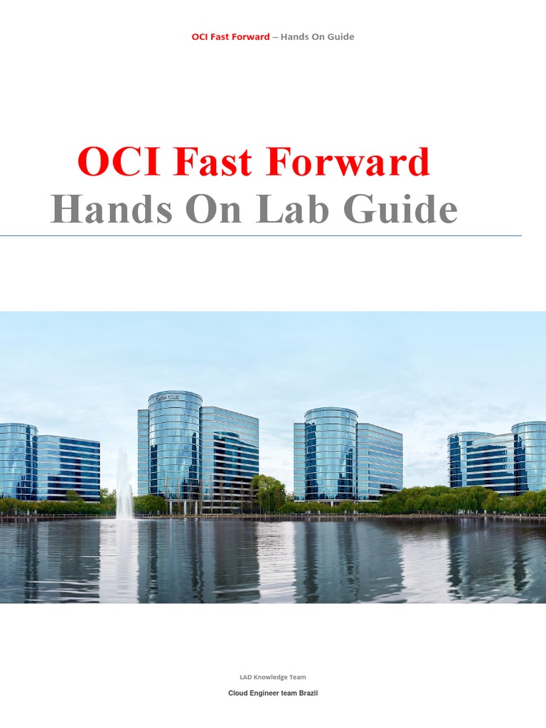 Tutorial-OCI Fast Forward V11 | PDF | Tag (Metadata) | Cloud Computing