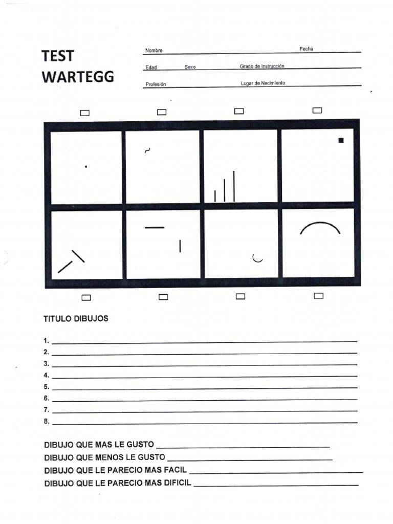 Wartegg | PDF