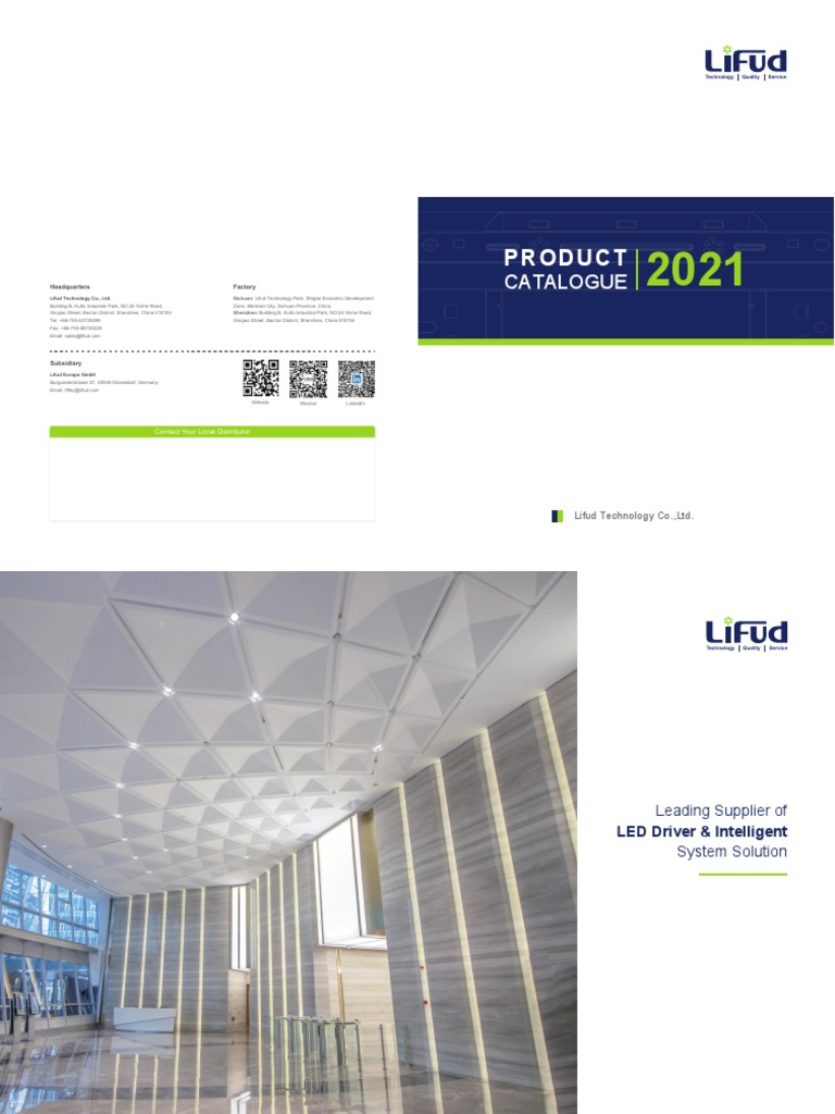 Lifud LED Driver Solutions Overview | PDF | Shenzhen | Power Supply