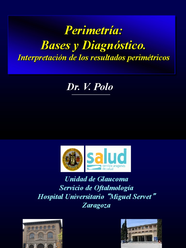 Perimetria Bases y Diagnostico. | PDF | Diagnostico medico | Glaucoma