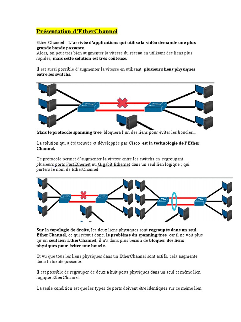 6 Etherchannel | PDF | Ethernet | Télécommunications