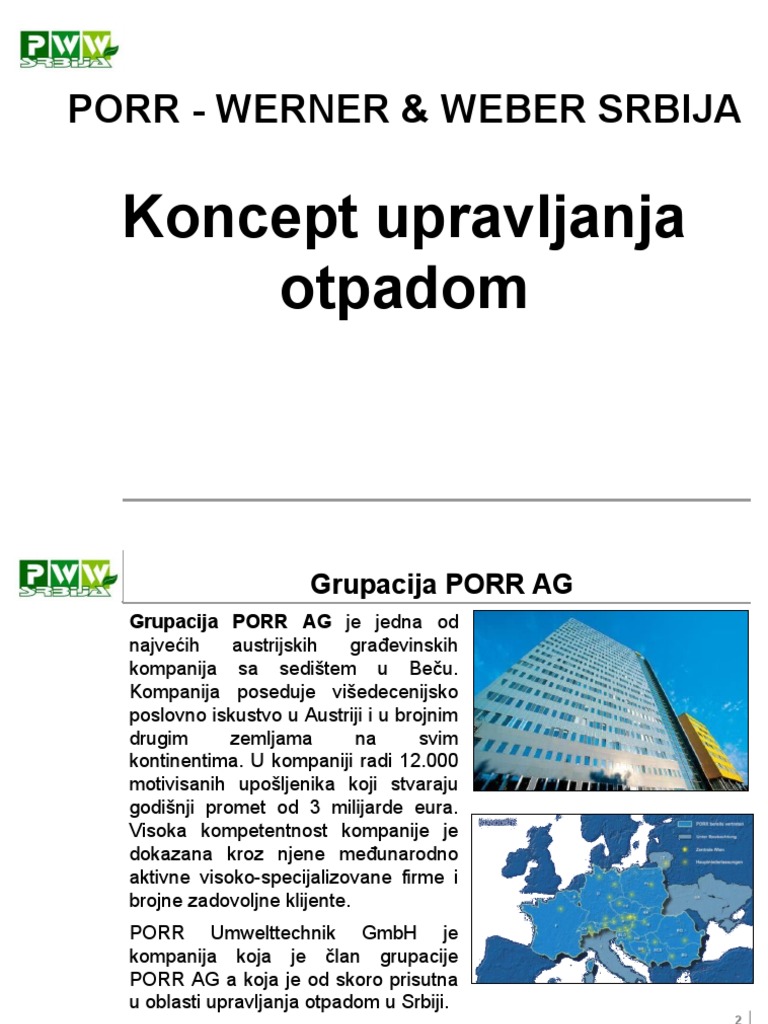PWW Srbija - Kratka Prezentacija | PDF