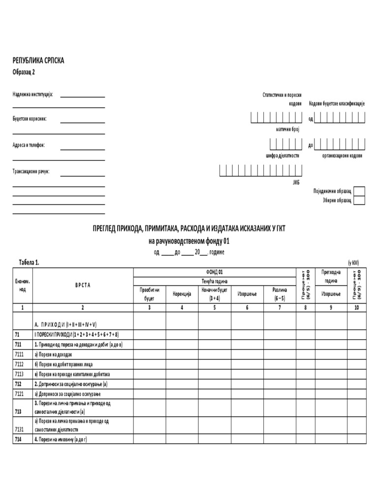 02) Obrazac 2-Opština | PDF