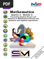 Math6 q2 Mod8of8 Basic Operations On Integers and Problem Solving v2 | PDF | Subtraction ...