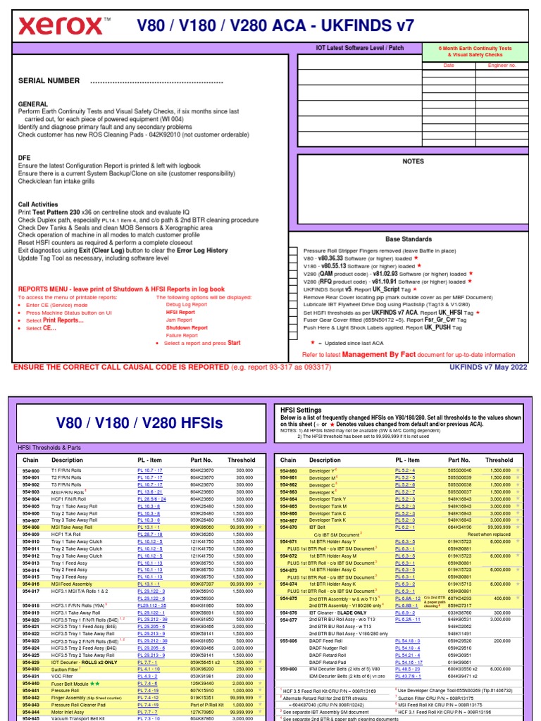 Xerox Versant 80 Software Update Guide | PDF | Vacuum Cleaner ...
