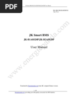 JK Inverter BMS Manual | PDF | Switch | Power Inverter