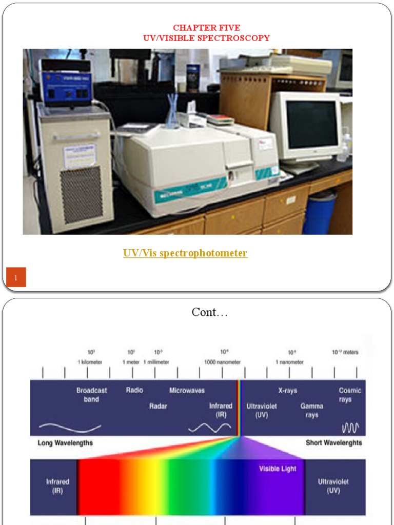 Chapter 6 Principle and Application of UV and Visible Spectros | PDF | Science & Mathematics
