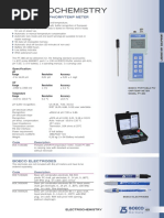 Hanna Edge PH Meter Manual | PDF | Calibration | Ph