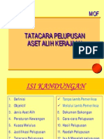 Carta Alir Penerimaan Dan Pendaftaran Aset Alih Kerajaan | PDF
