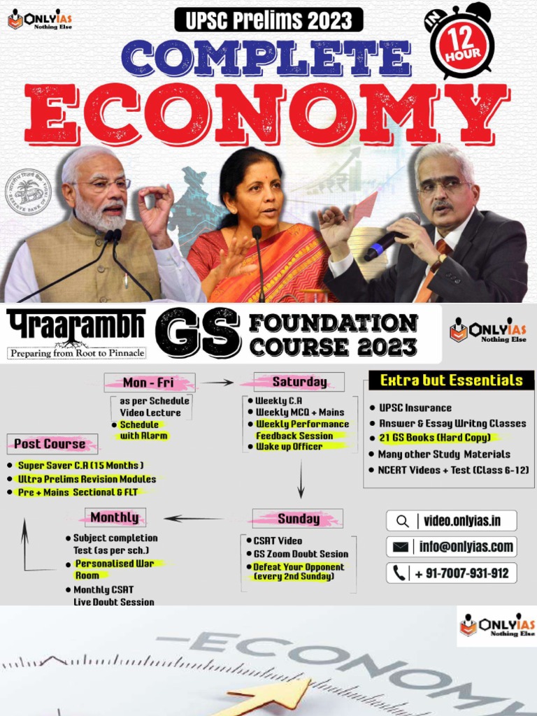 Complete Economy Notes | PDF | Cost Of Living | Money Supply