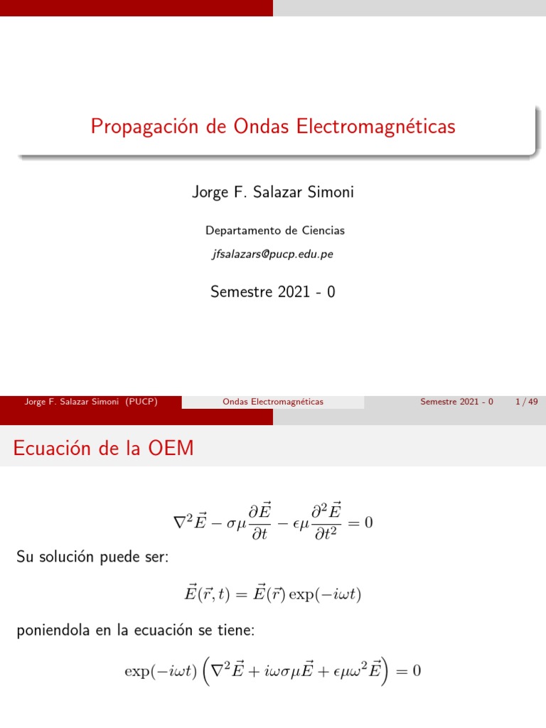 Propagacion de Ondas | PDF | Resolución angular | Olas