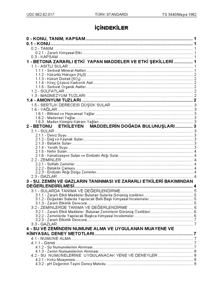 3440 Zararlı Kimyasal Etkileri Olan Su, Zemin Ve Gaz Etkisind | PDF