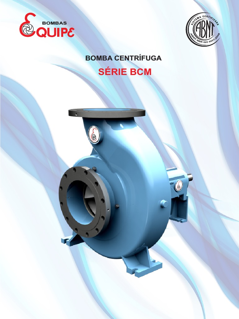 Bombas centrífugas de rotor aberto: características e aplicações | PDF