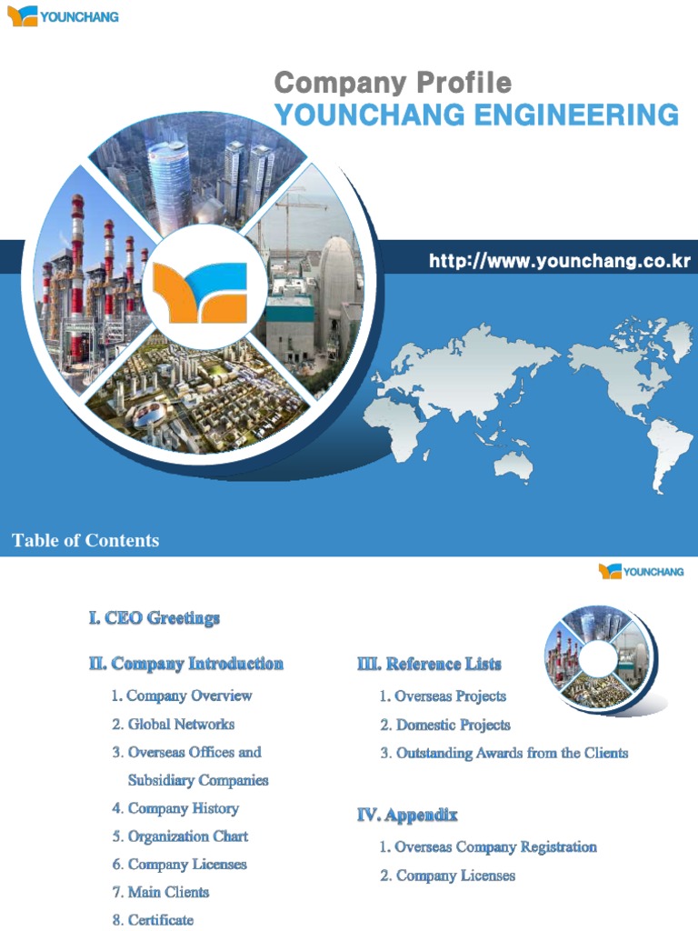 Younchang Engineering Global Overview | PDF | Plumbing | United Arab ...