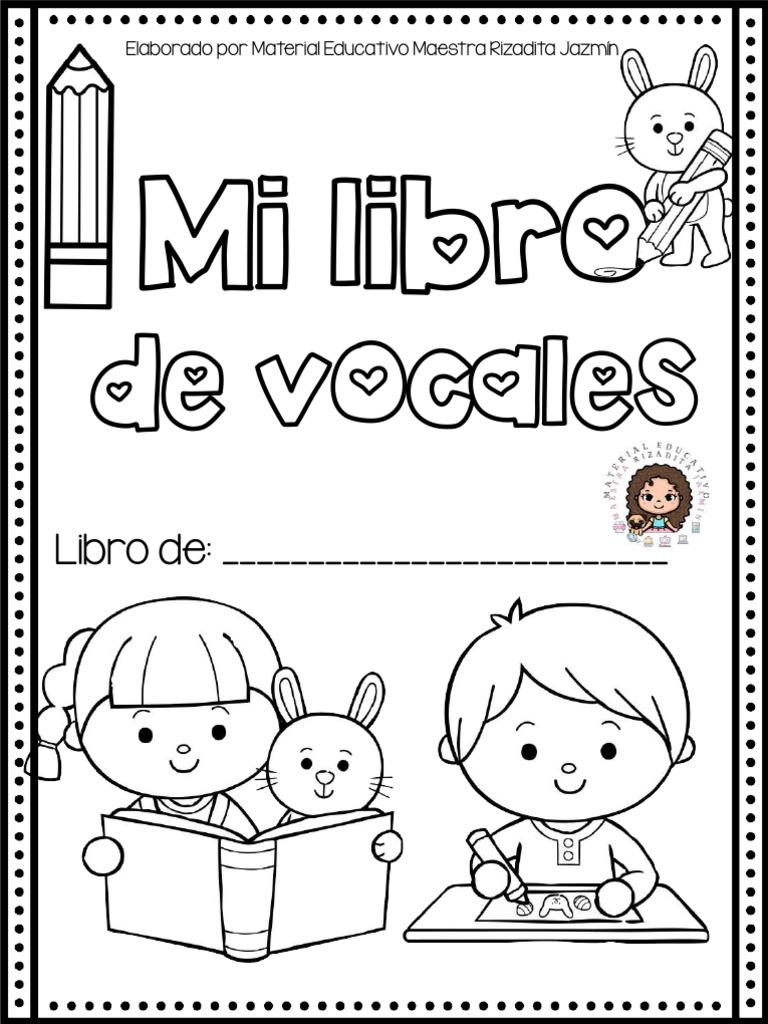 Libro de Vocales para Niños | PDF