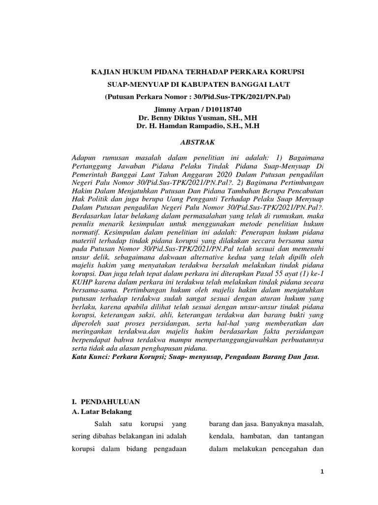 JURNAL Jimmy Arpan | PDF