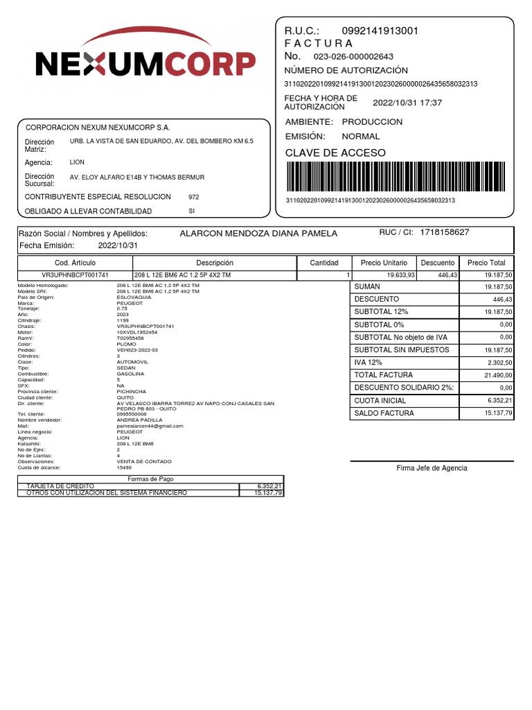 CARGO | PDF | Vehículo de motor | Vehículos terrestres