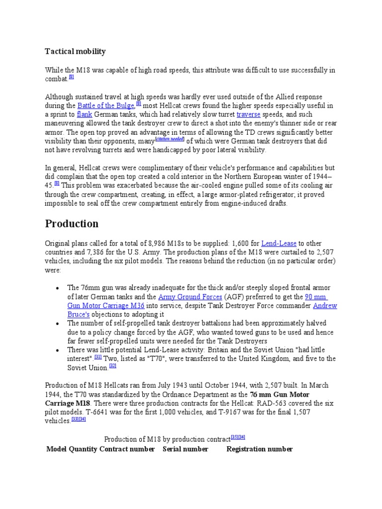 M18 Hellcat 3 Pdf Military Technology Armoured Vehicles
