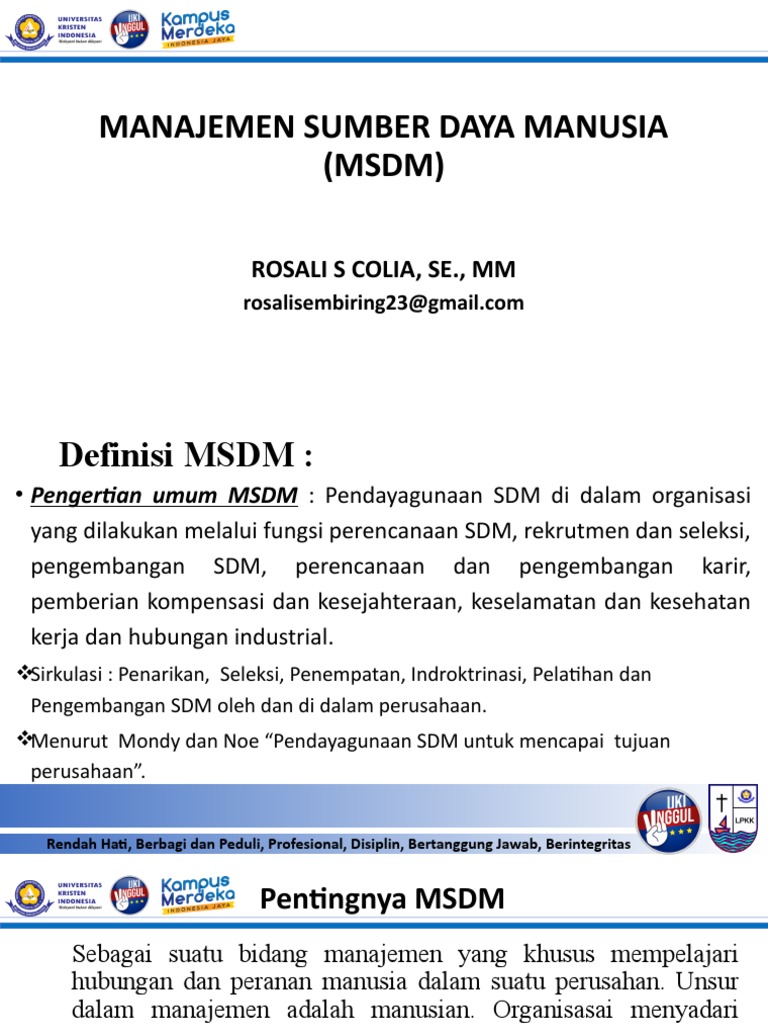 TM 12 MSDM | PDF