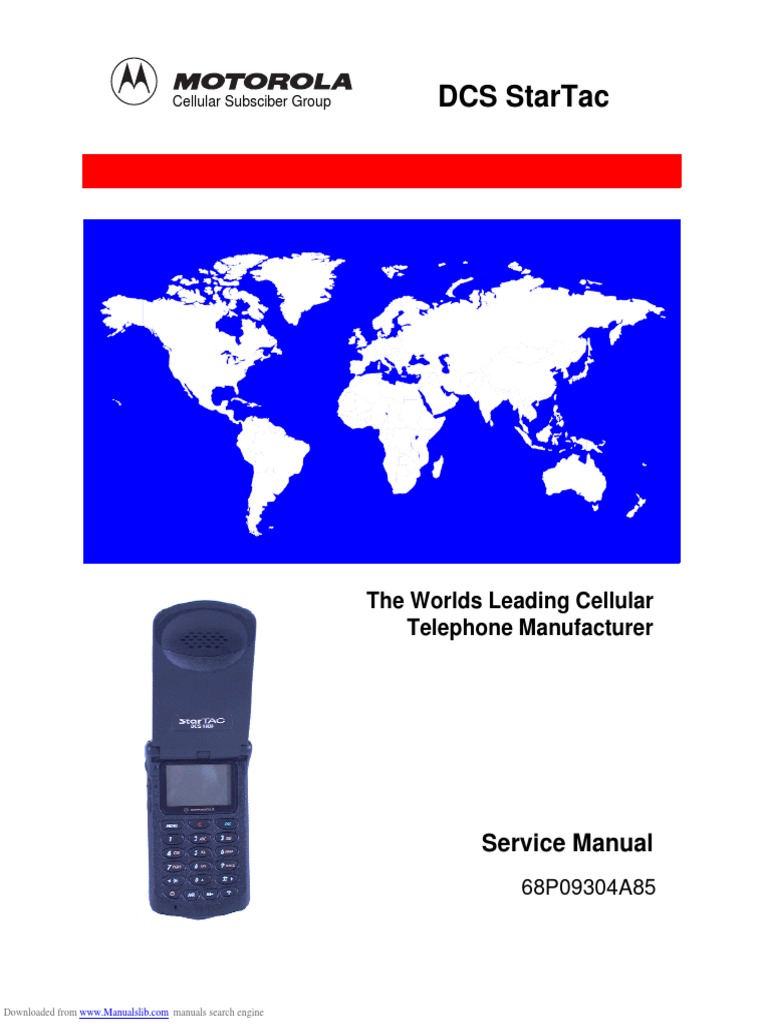 Dcs Startac | PDF | Mobile Phones | Telephone