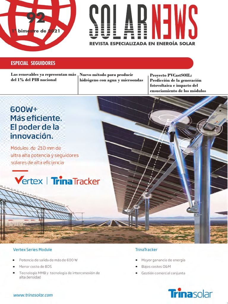 Revista Solar News | PDF | Energía renovable | Fotovoltaica