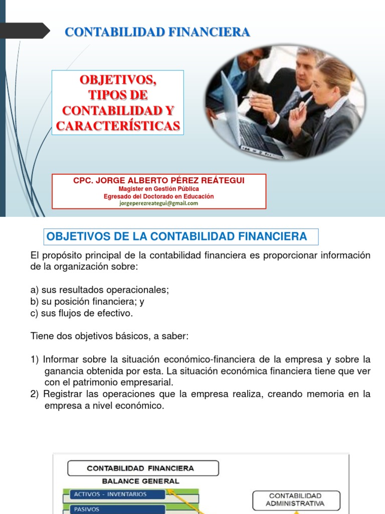Objetivos de La Contabilidad | PDF | Contabilidad | Contabilidad financiera