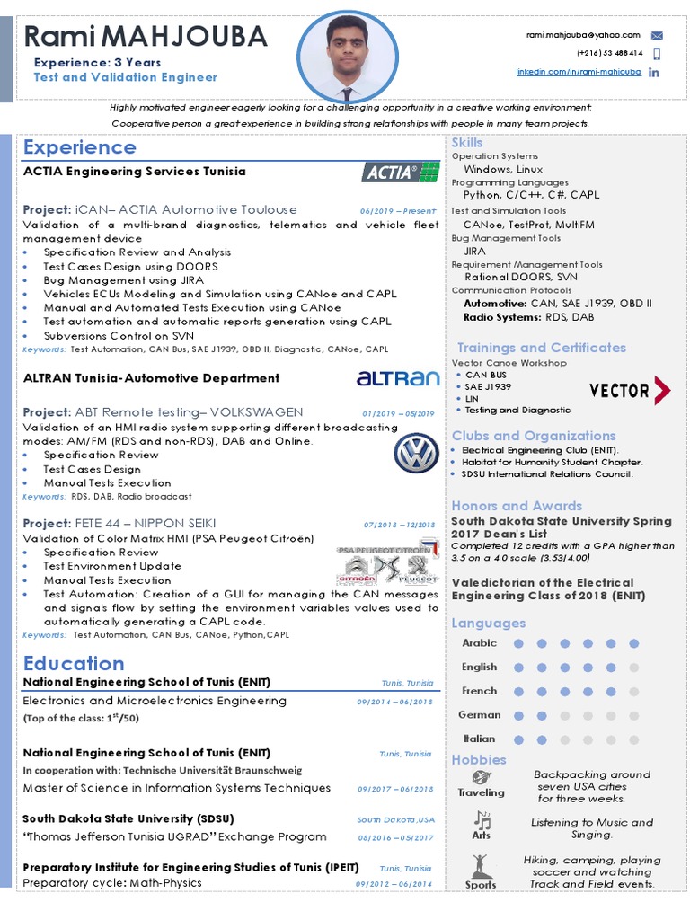 Rami Mahjouba | PDF | Computer Engineering | Computing