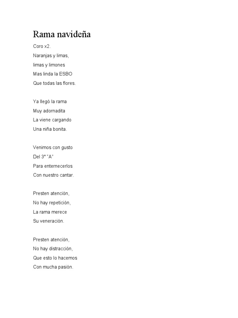 Rama Navideña | PDF