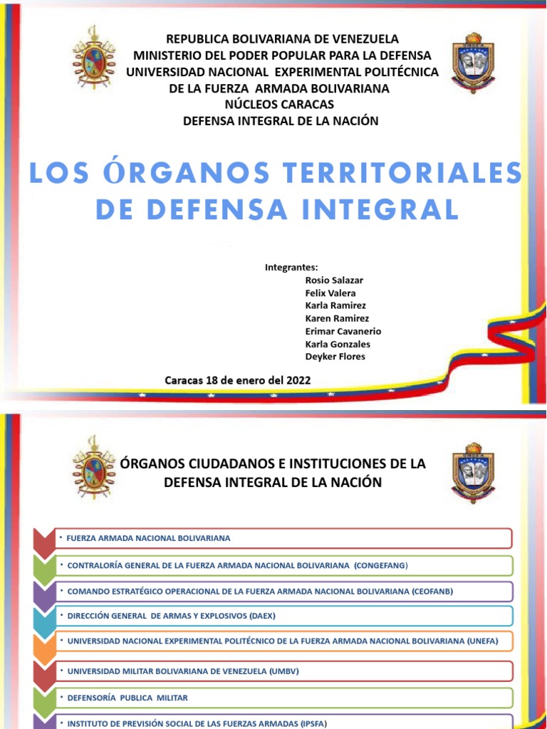 Exposicion Defensa Integral | PDF | Gobierno | Ciencias Políticas