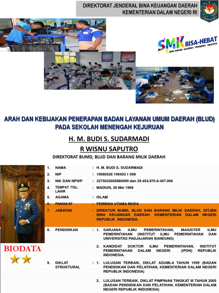 KEBIJAKAN PENERAPAN BLUD DI SMK | PDF