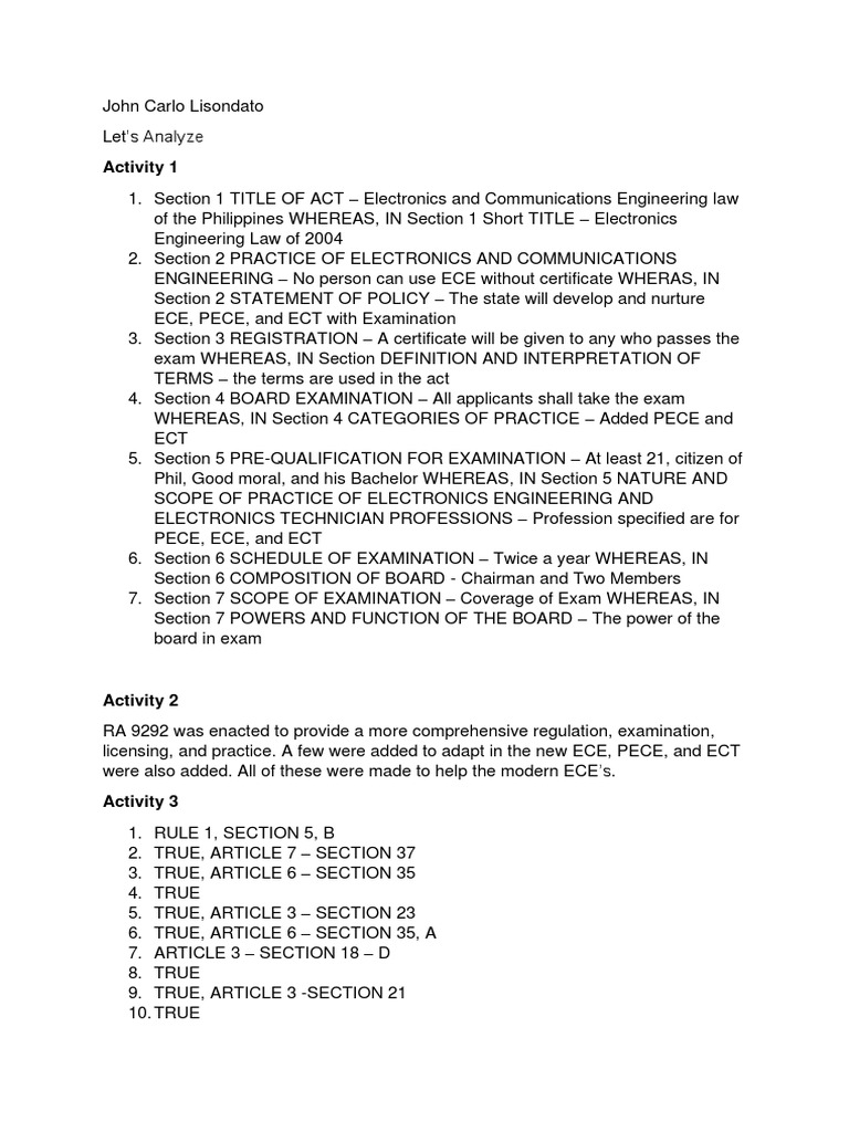 Let's Analyze ULO 2a | PDF | Science & Mathematics